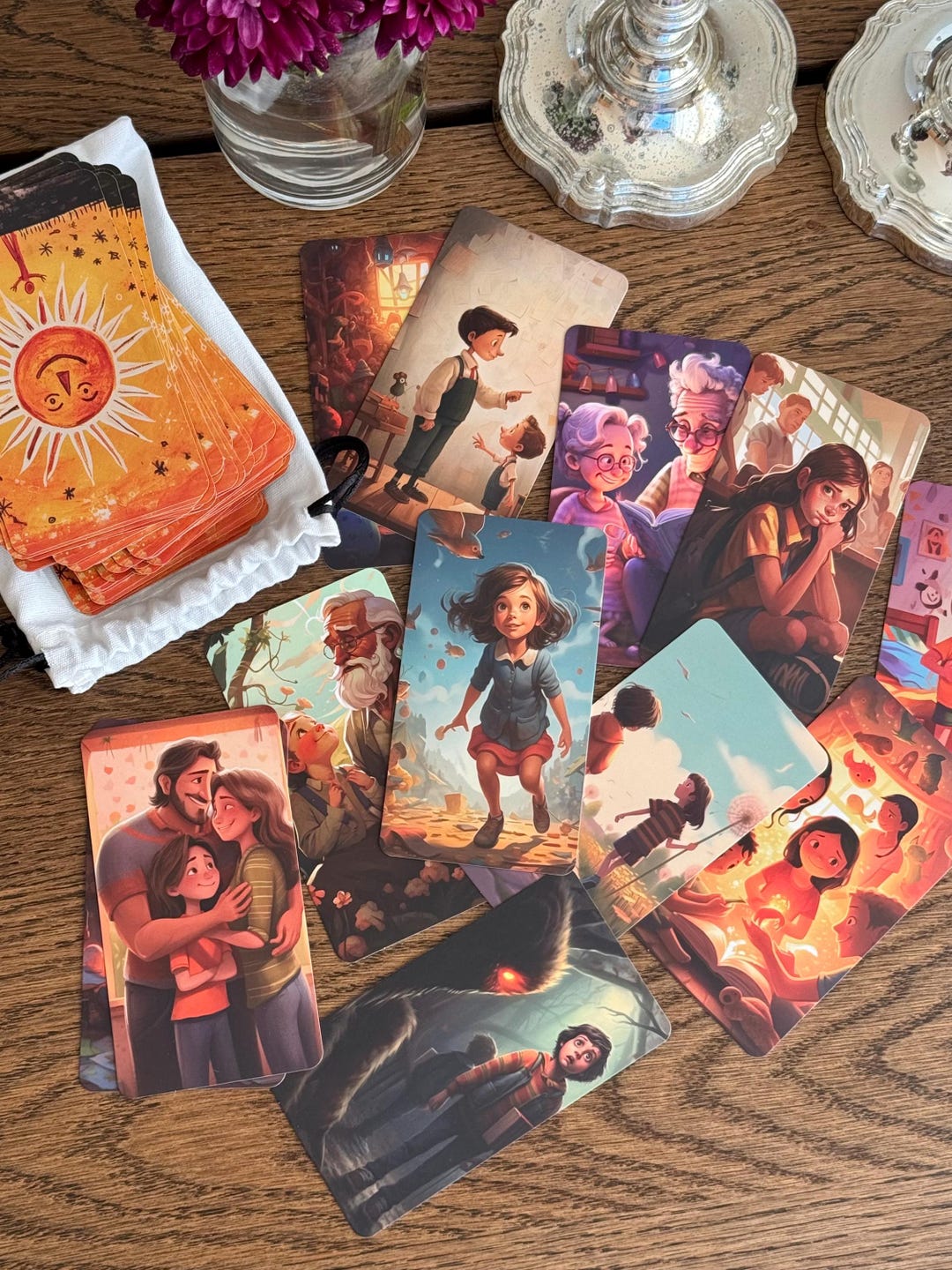 Metaphoric Tarot Deck, Associative Cards, Contemplative System Cards ...