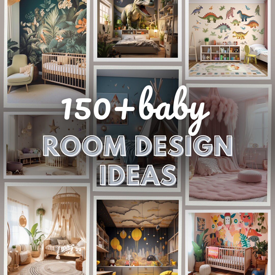 150+ Digital Baby Room Design Ideas, Interior Design Project, Kids Room ...