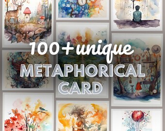 Metaphorical Associative Cards, Contemplation System Cards, Psychology ...