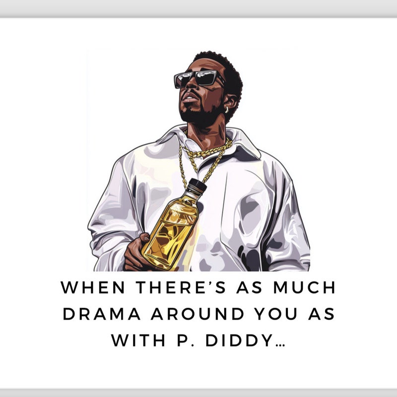 P Diddy Mask - Etsy