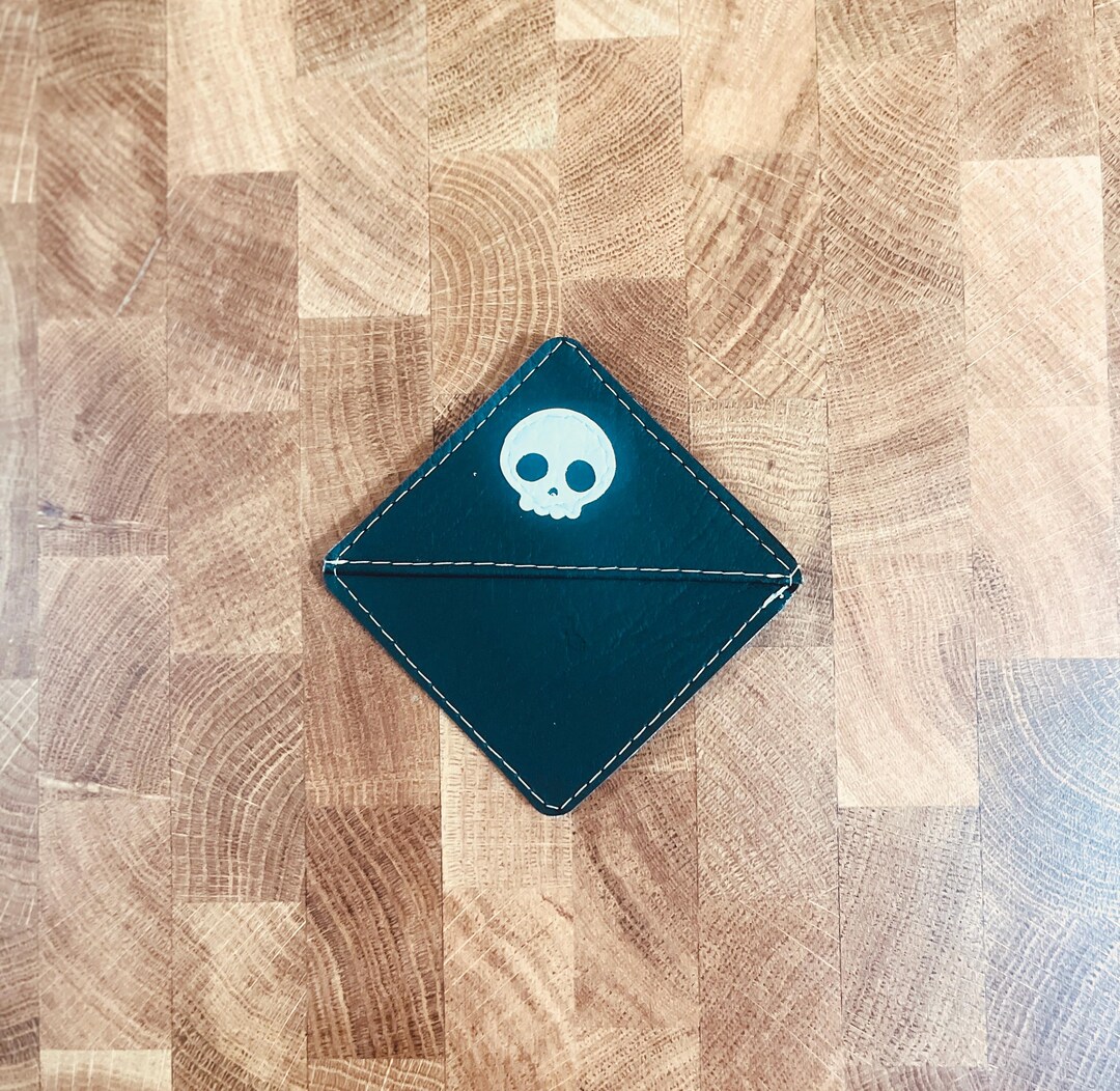 Skull Corner Bookmark - Etsy