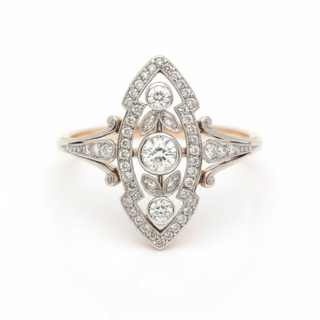 Mid Century Engagement Rings