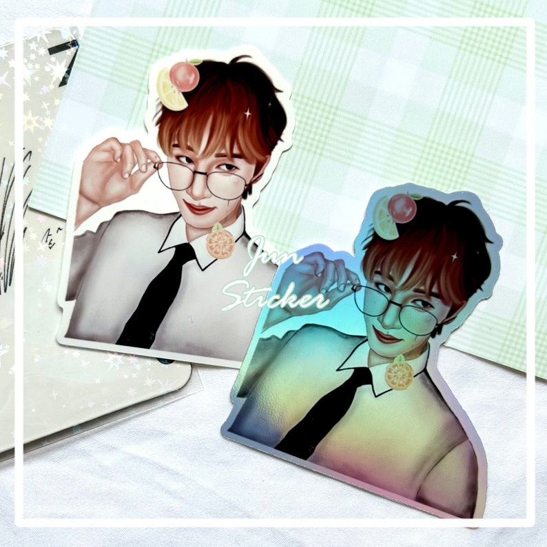 Seventeen Jun Sticker Fanmade / Fanart Vinyl Sticker - Etsy