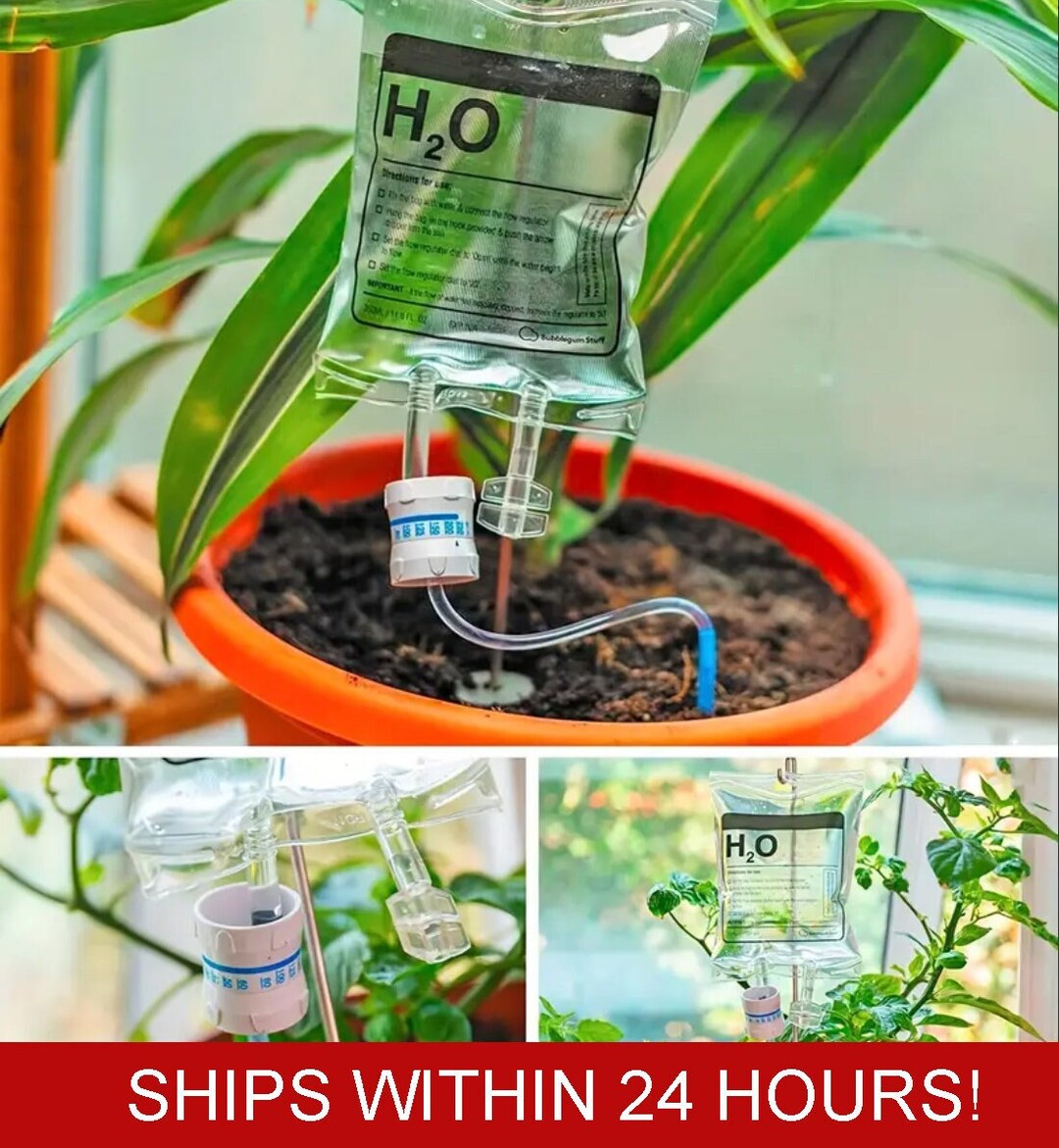 350ml Automatic Flower Watering System With Adjustable Flow - Etsy