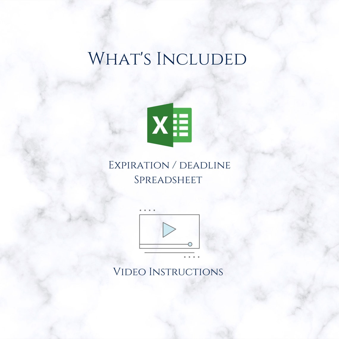 Deadline Tracker Expiration Tracker Spreadsheet - Alerts and Highlights ...