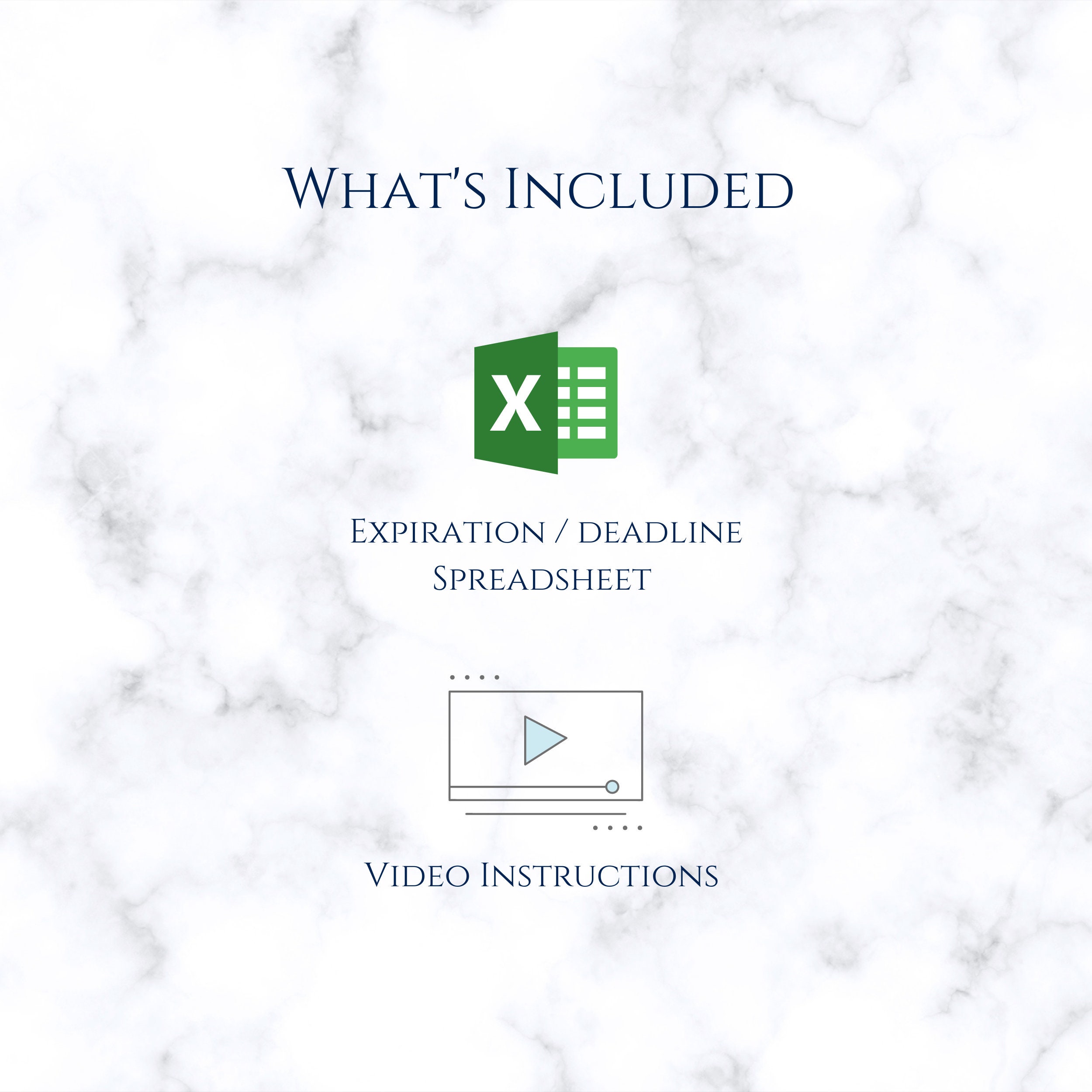 Deadline Tracker Expiration Tracker Spreadsheet - Alerts and Highlights ...