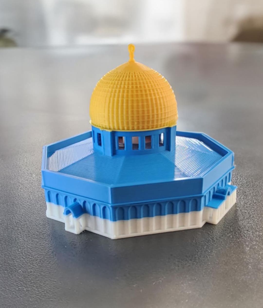 Al Aqsa Mosque Miniature | Dome of the Rock Model | Islamic Home Decor ...
