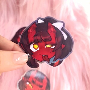 Meru the Succubus 2 Inch Stickers - Etsy
