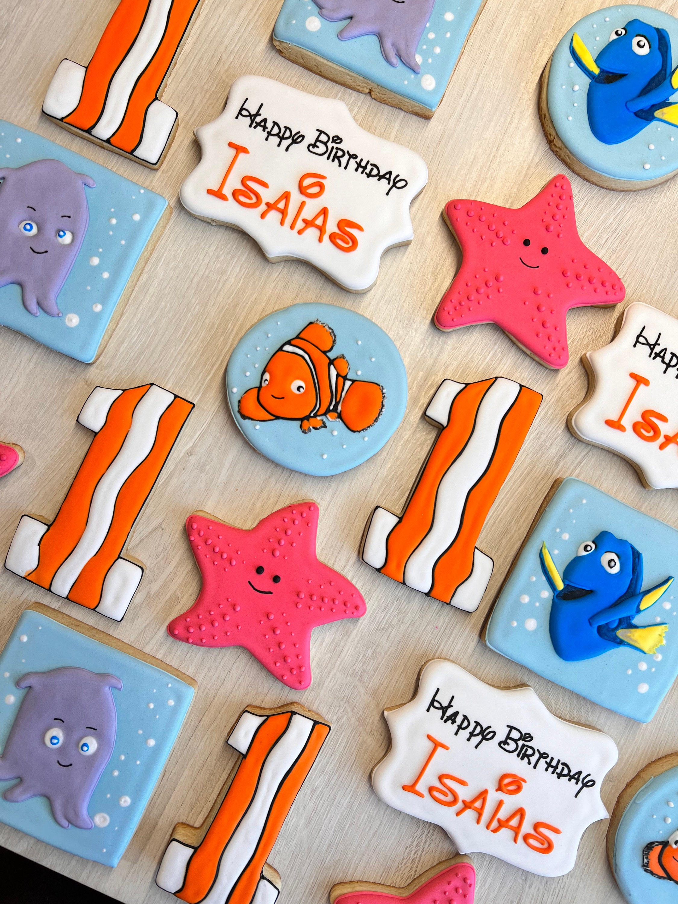 Finding Nemo Birthday Cookies/favors Set - Etsy