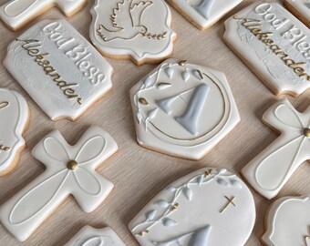 Baptism / Christening Cookies - Etsy