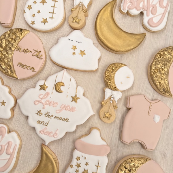 Over the Moon Cookies - Etsy