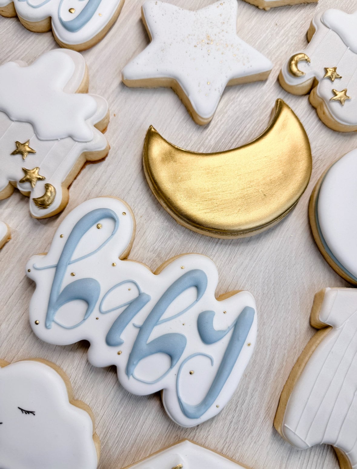 Over the Moon Baby Shower Cookies Set/ Cookies Favors/gifts - Etsy