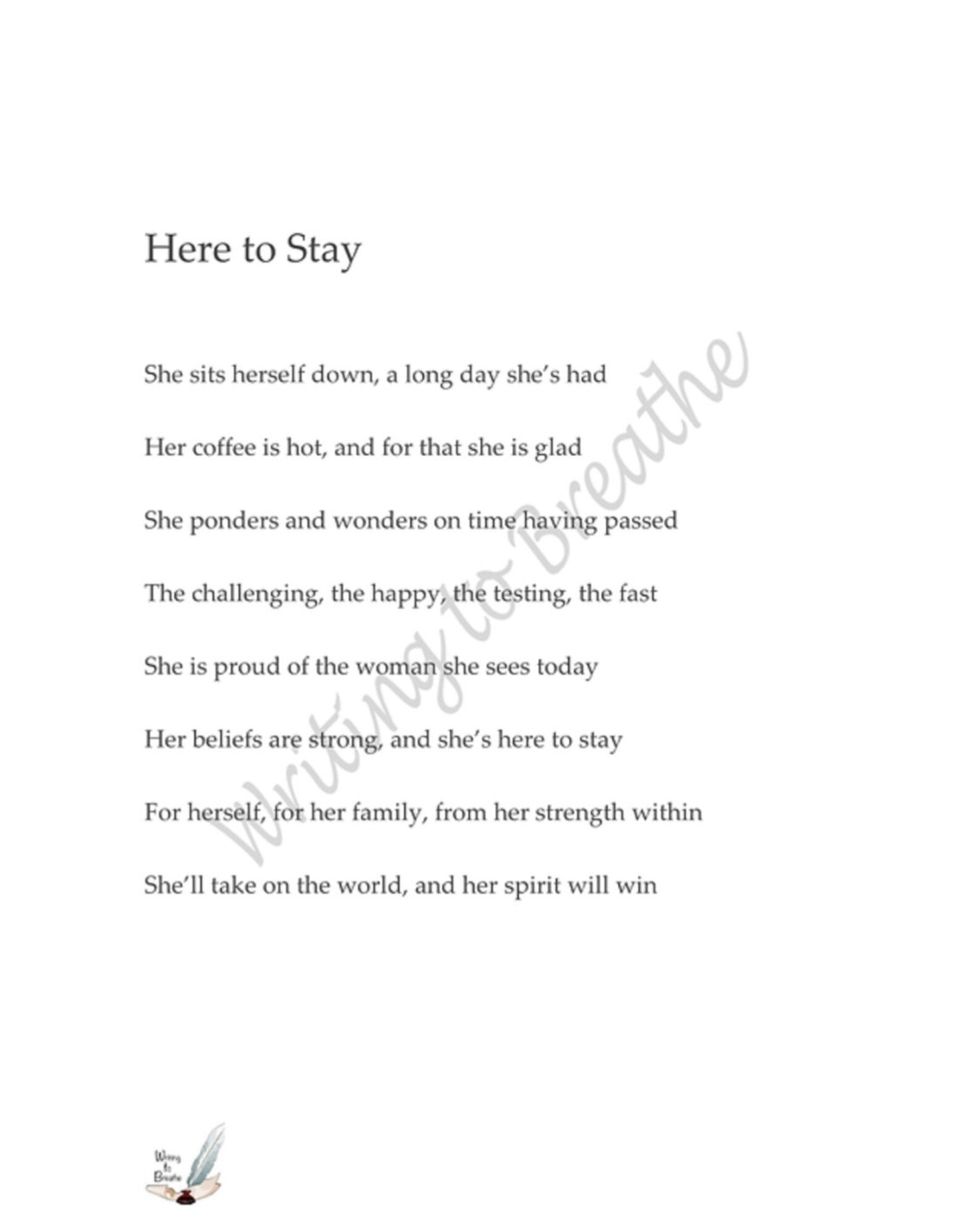 Writingforyou, Personalised Poem, Gift for All Occasions (8-line Poem ...