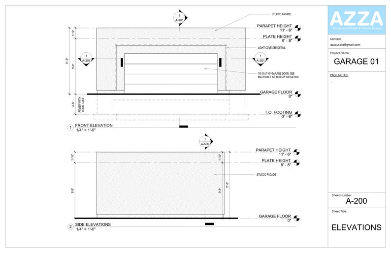 22x25 Modern 2 Car Garage - Functional and Sustainable Design ...