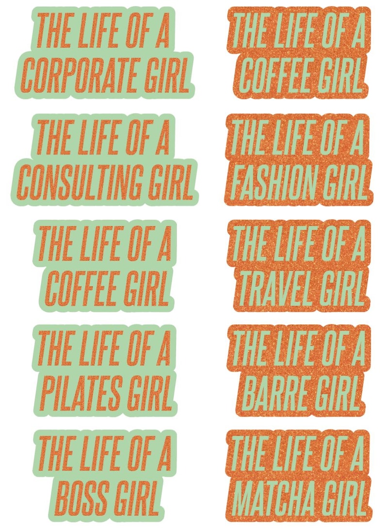 The Life of a Showgirl Fan Sticker / Magnet Pack | Taylor Swift ...