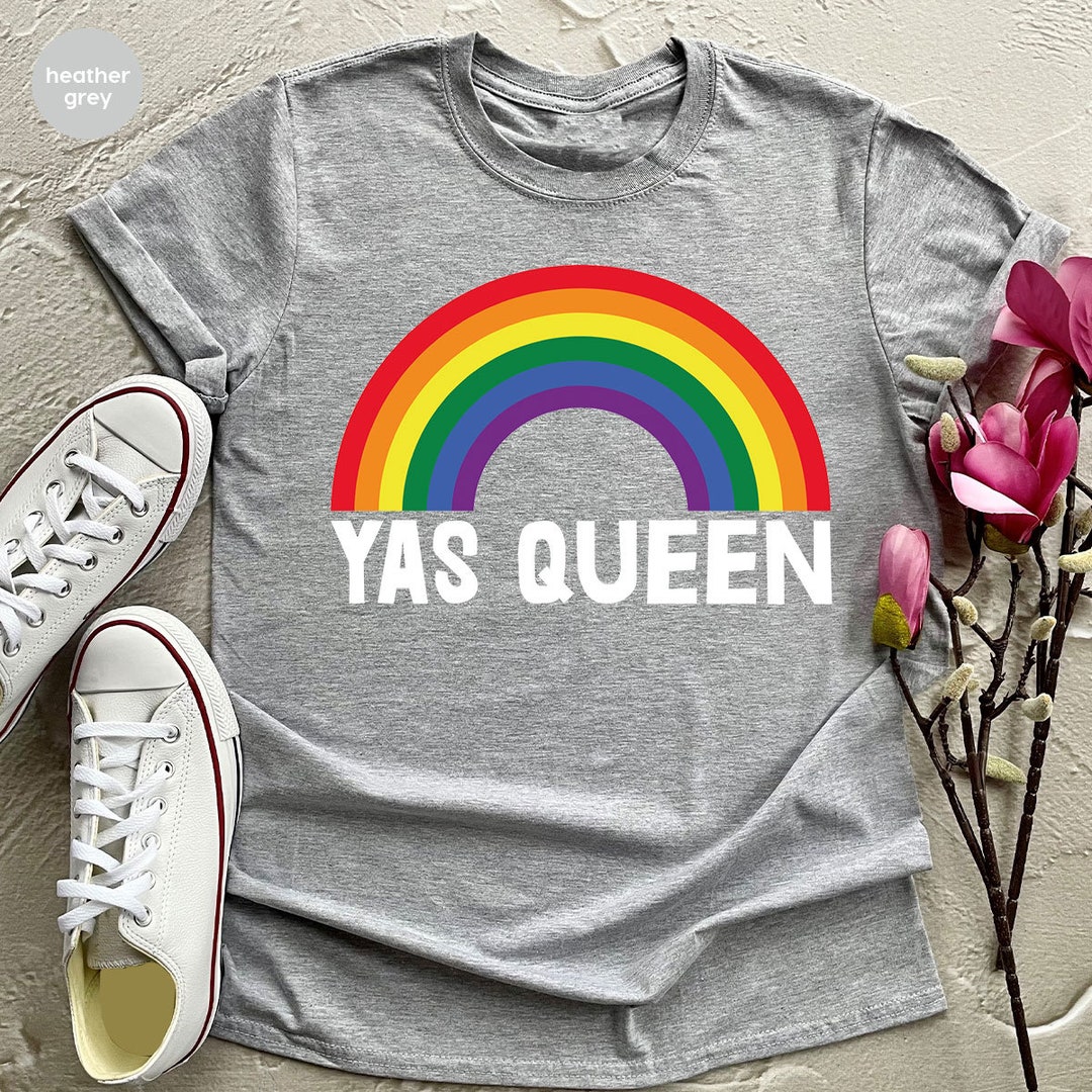 Funny Pride T-shirts, Lesbian Shirt, LGBTQ Month Tshirts, Trans ...