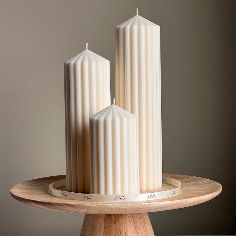 Tall Huge Candles - Etsy