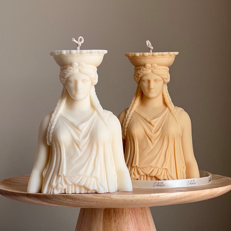 Bust Candle - Etsy