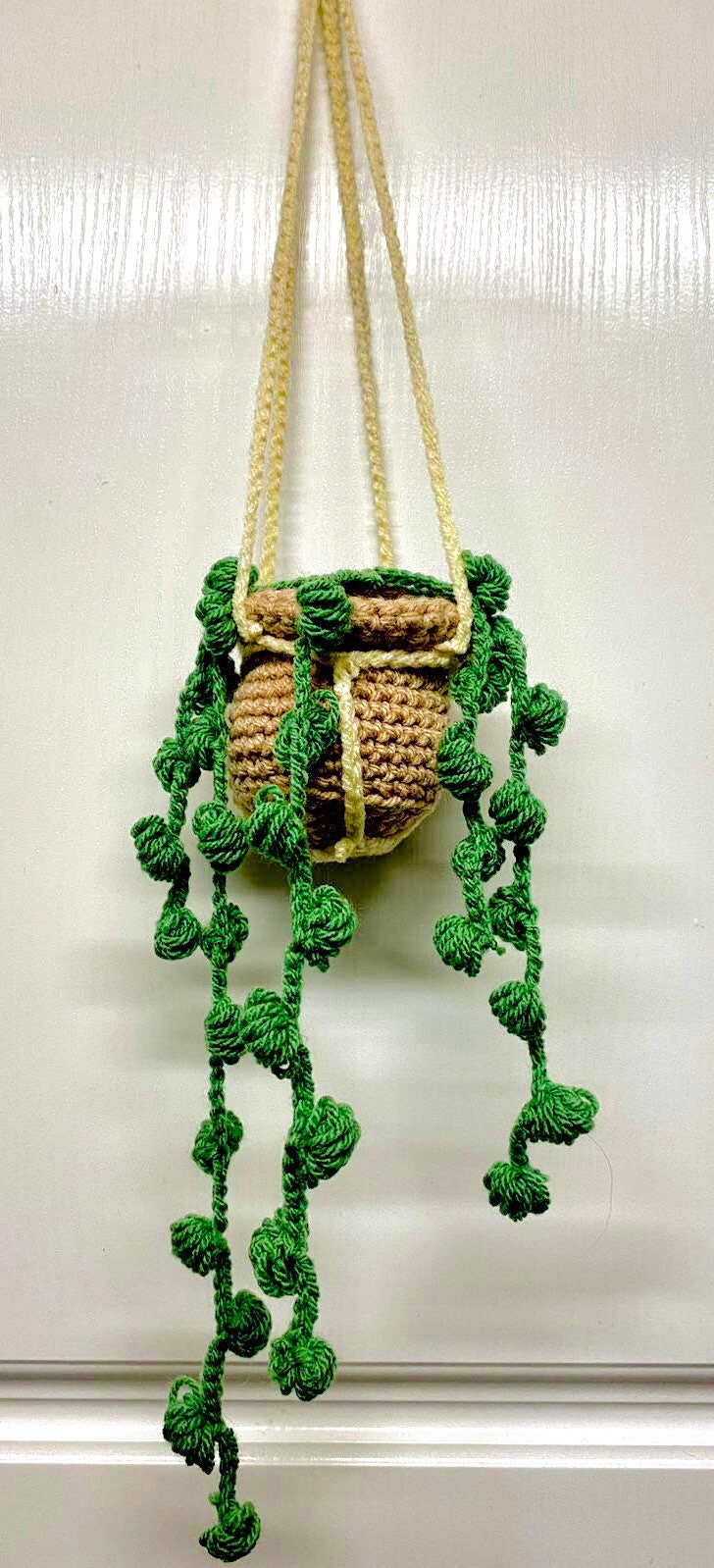 Crochet String of Hearts Longest Plant String 14 Inches in Length - Etsy