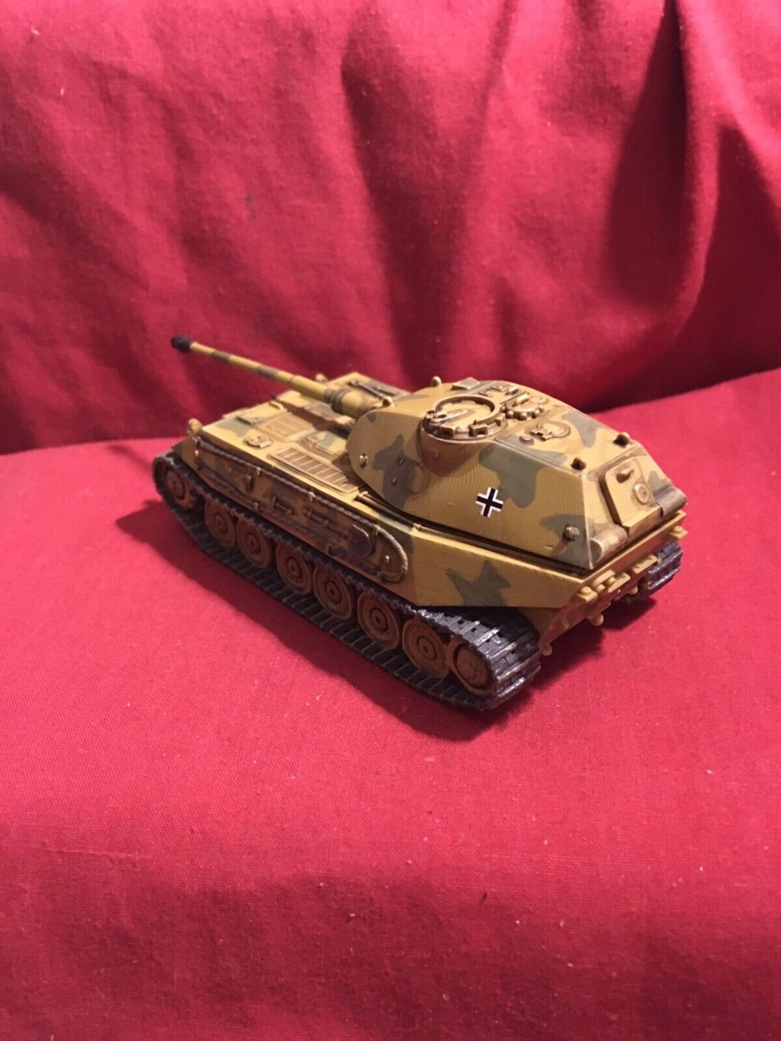 SCALE 1/72 WW2 GERMAN VK.4501 (P) Ausf H Prototype Tank - Painted ...