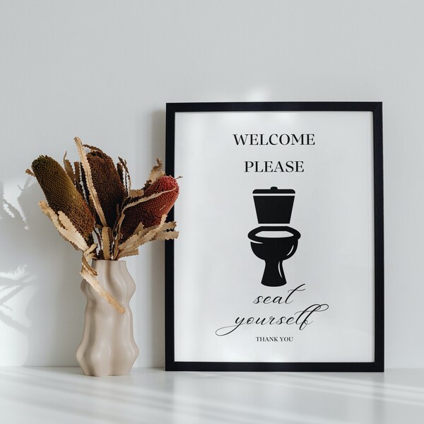 Welcome Please Seat Yourself - Etsy