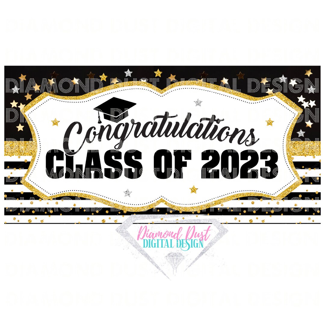 Graduation Class of 2023 Digital Print, Sublimation Graphics, Printable ...