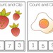 Count and Clip Cards, Number Recognition, Preschool, Maths, Numbers 1 ...