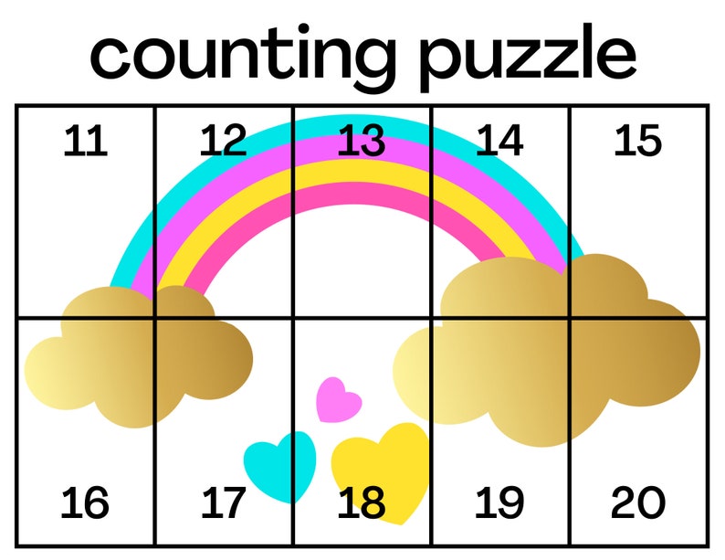 Vehicle Number Puzzles, Counting 1 to 20, Maths, Number Recognition ...