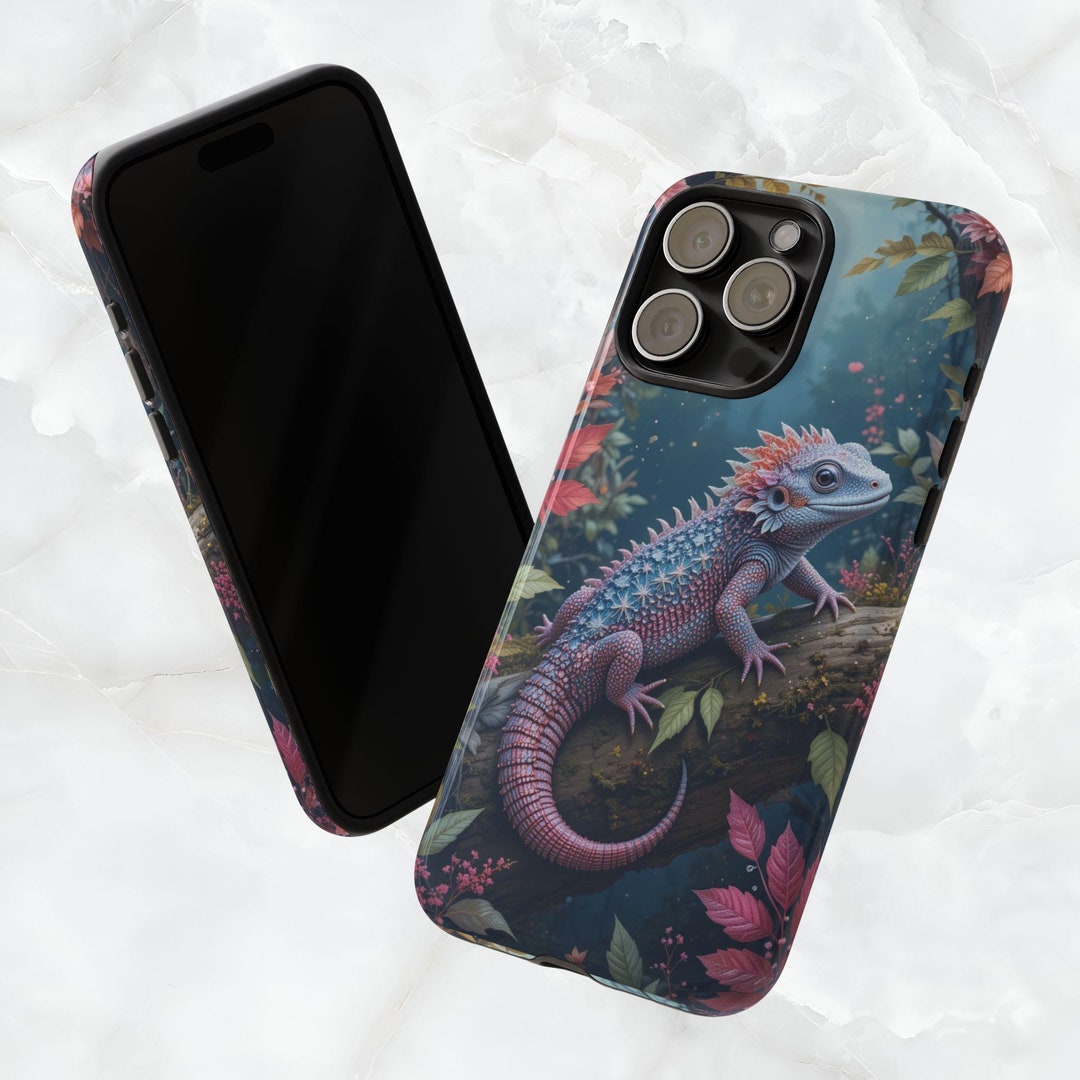 Glitter Axolotl Lizard Phone Case for Iphone, Samsung,google Pixel - Etsy