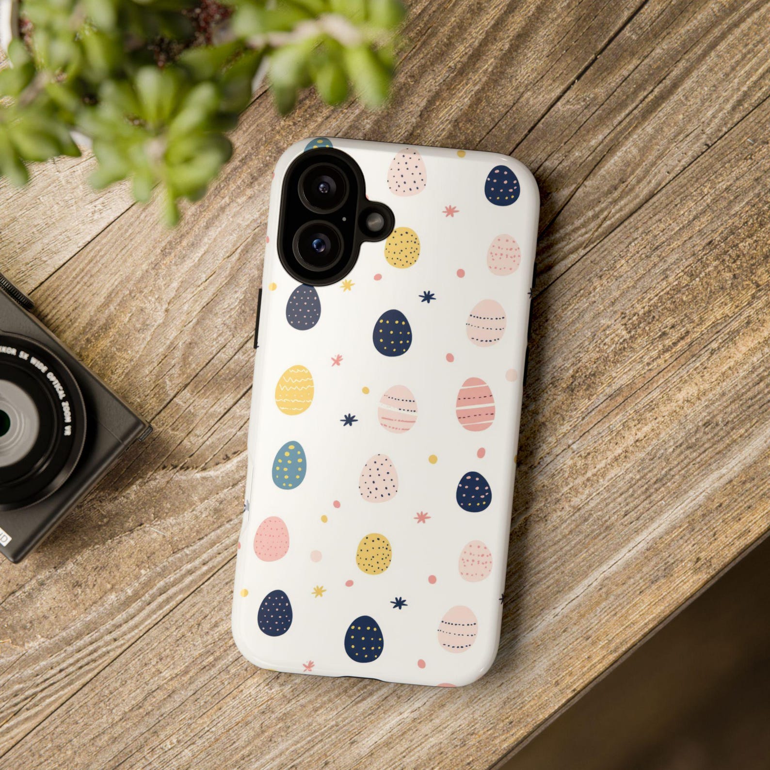 Easter Egg Phone Case Spring Pattern Phone Case for Iphone, Samsung ...