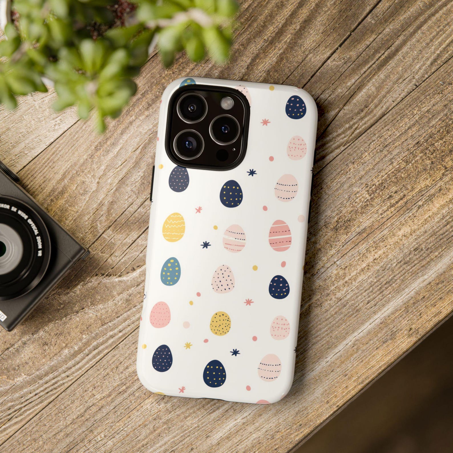Easter Egg Phone Case Spring Pattern Phone Case for Iphone, Samsung ...