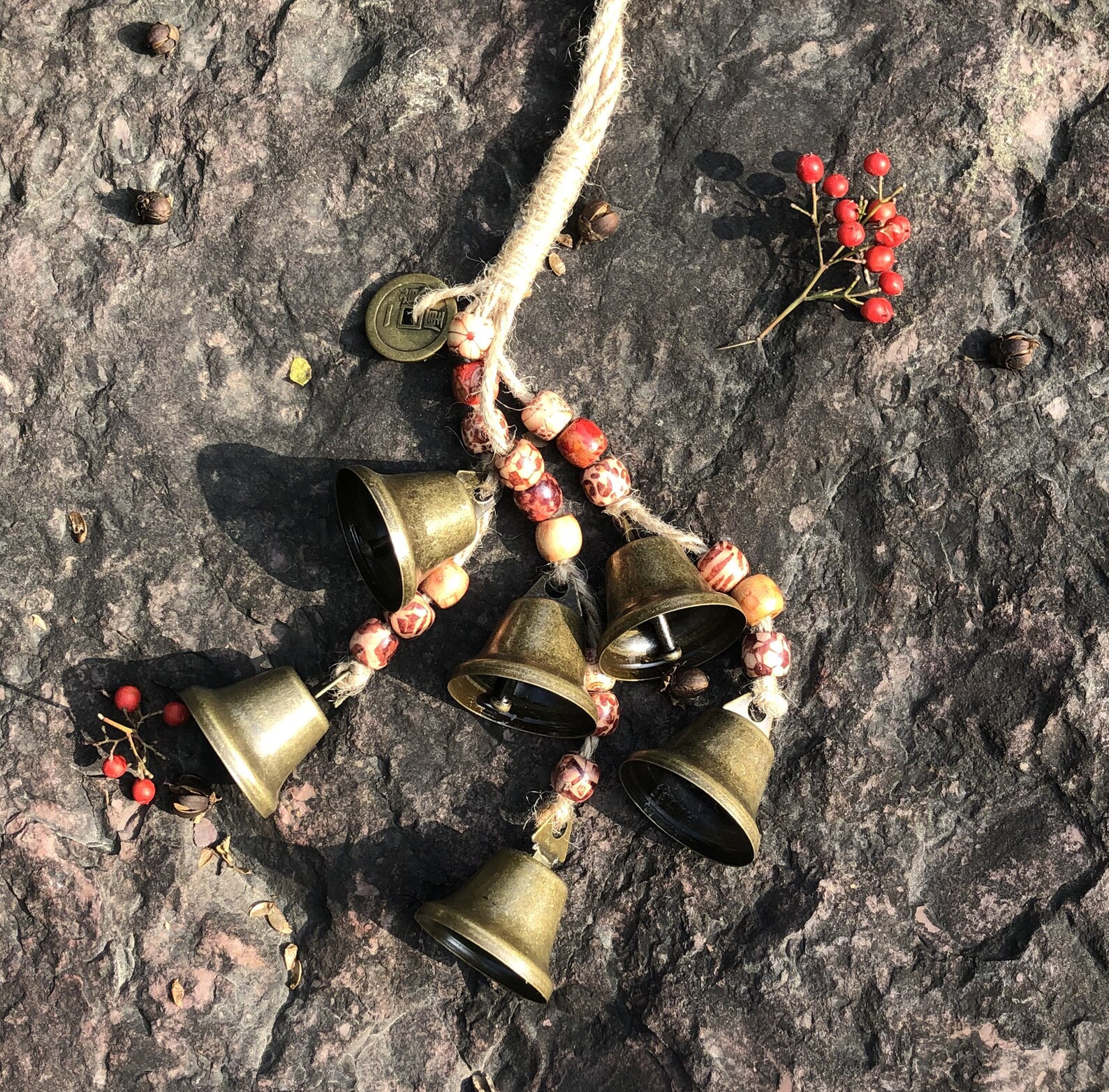 Protection Witch Bells Doorknob Hanger Celtic Door Bells 6 - Etsy