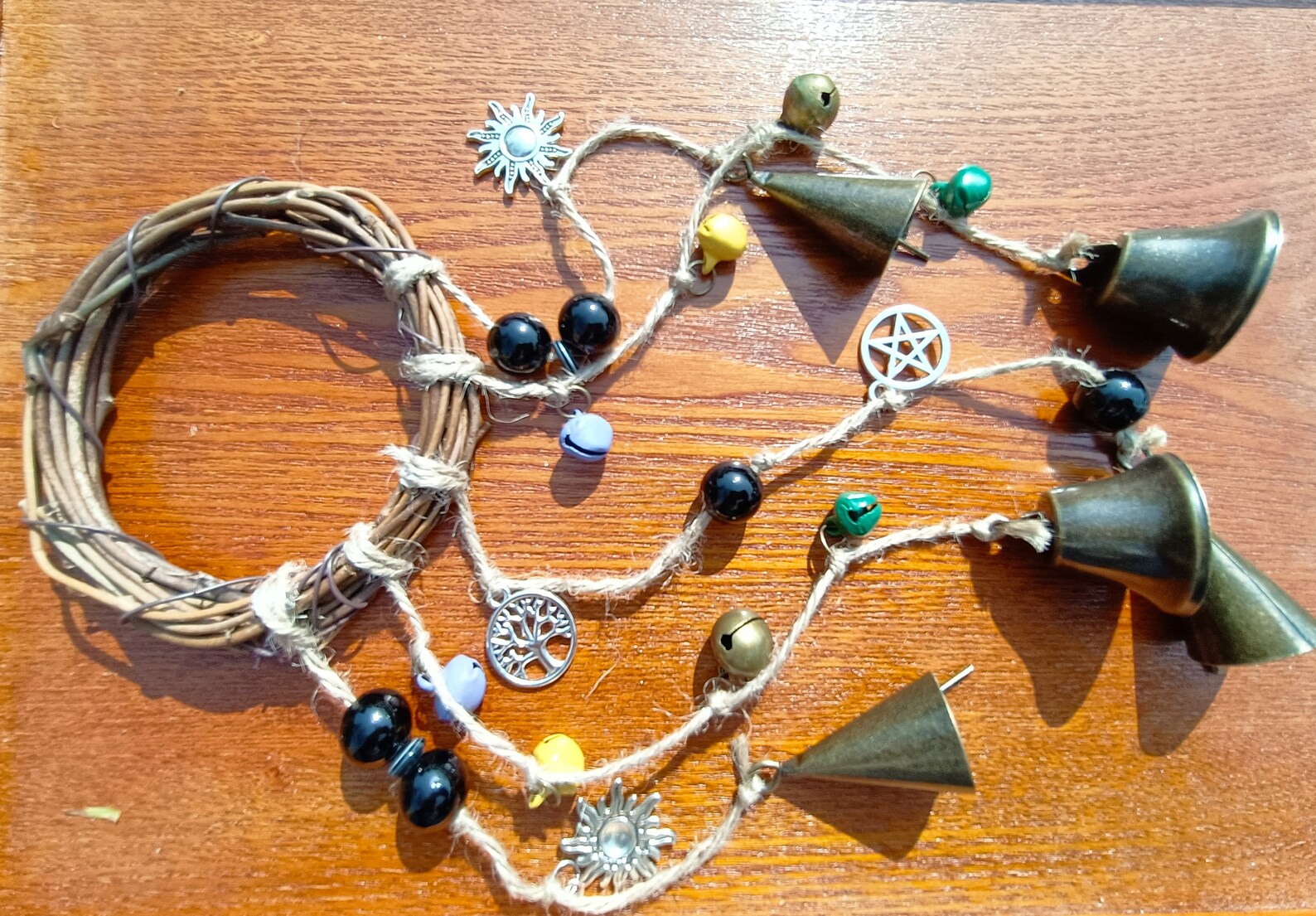Witch Bells for Door Protection, Witch Bells Wreathes, Door Protection ...