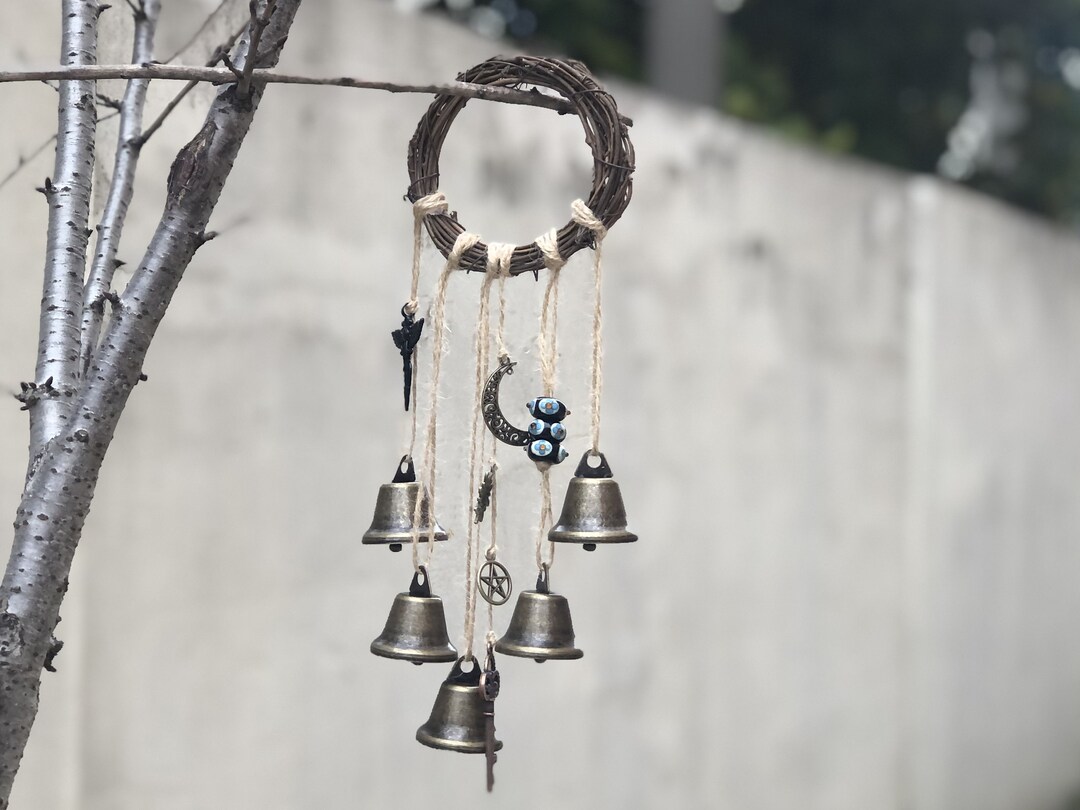 Witch's Bells for Protection, Good Fortune Bells, Protection Bells ...