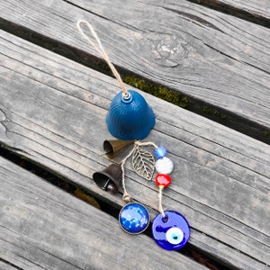 Evil Eyes Witch Bells, Witch Bells for Door Protection, Hanging Bells ...