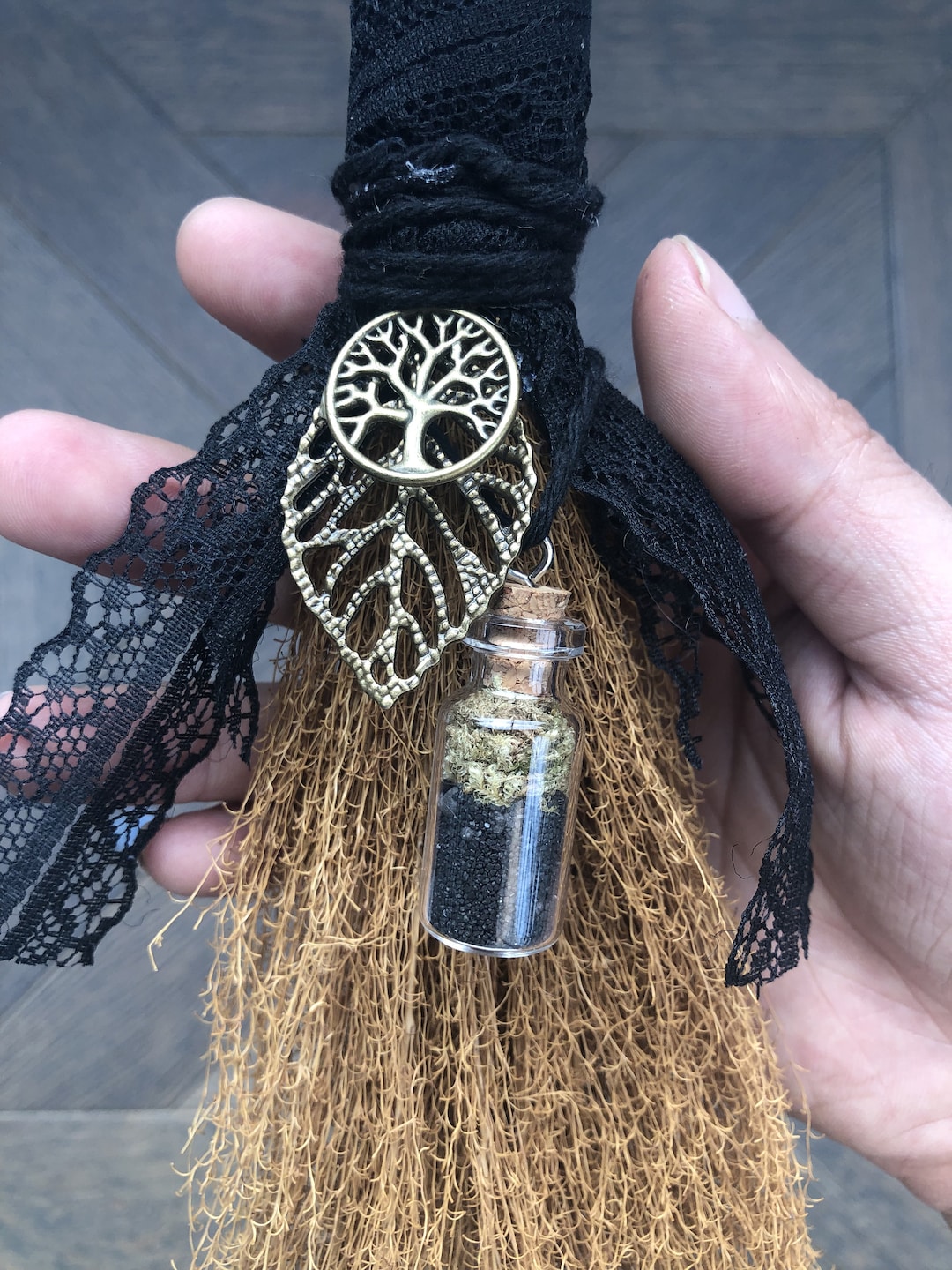 Magic Witch Bellswitch Broom, Protection Broom, Altar Broom, Cleansing ...