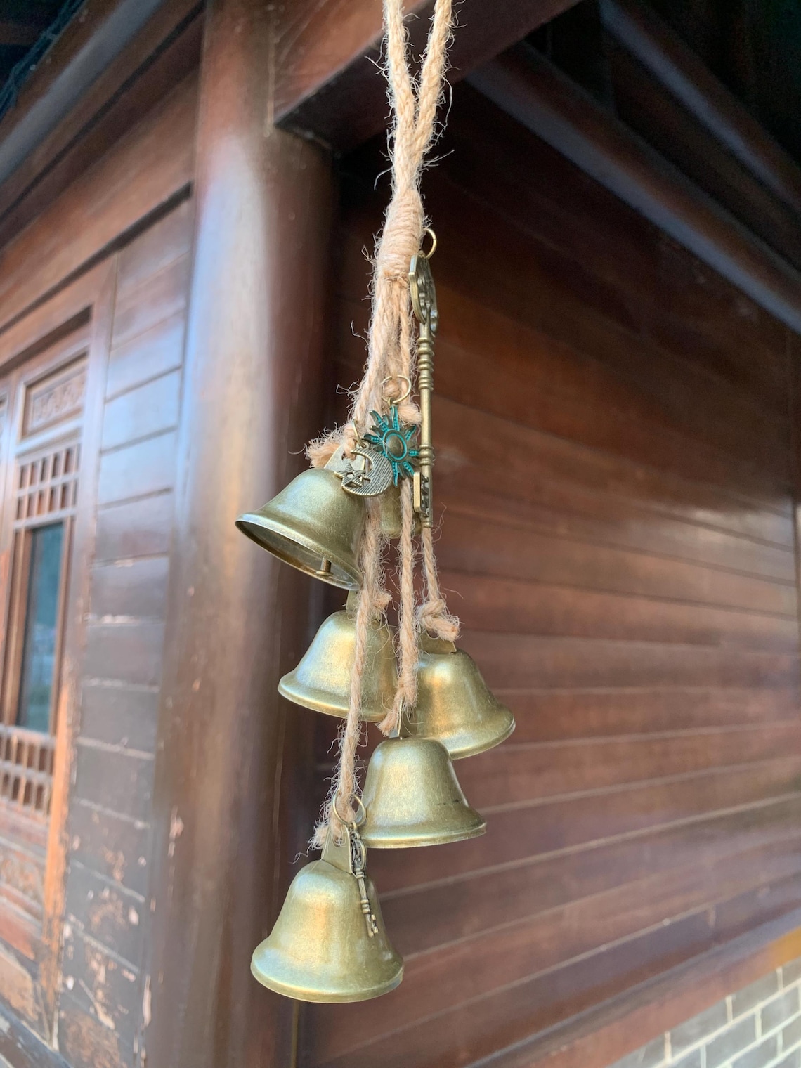 Handmade Witch Bells for Doorknob, Cottagecore Witchy Entryway Decor, A ...