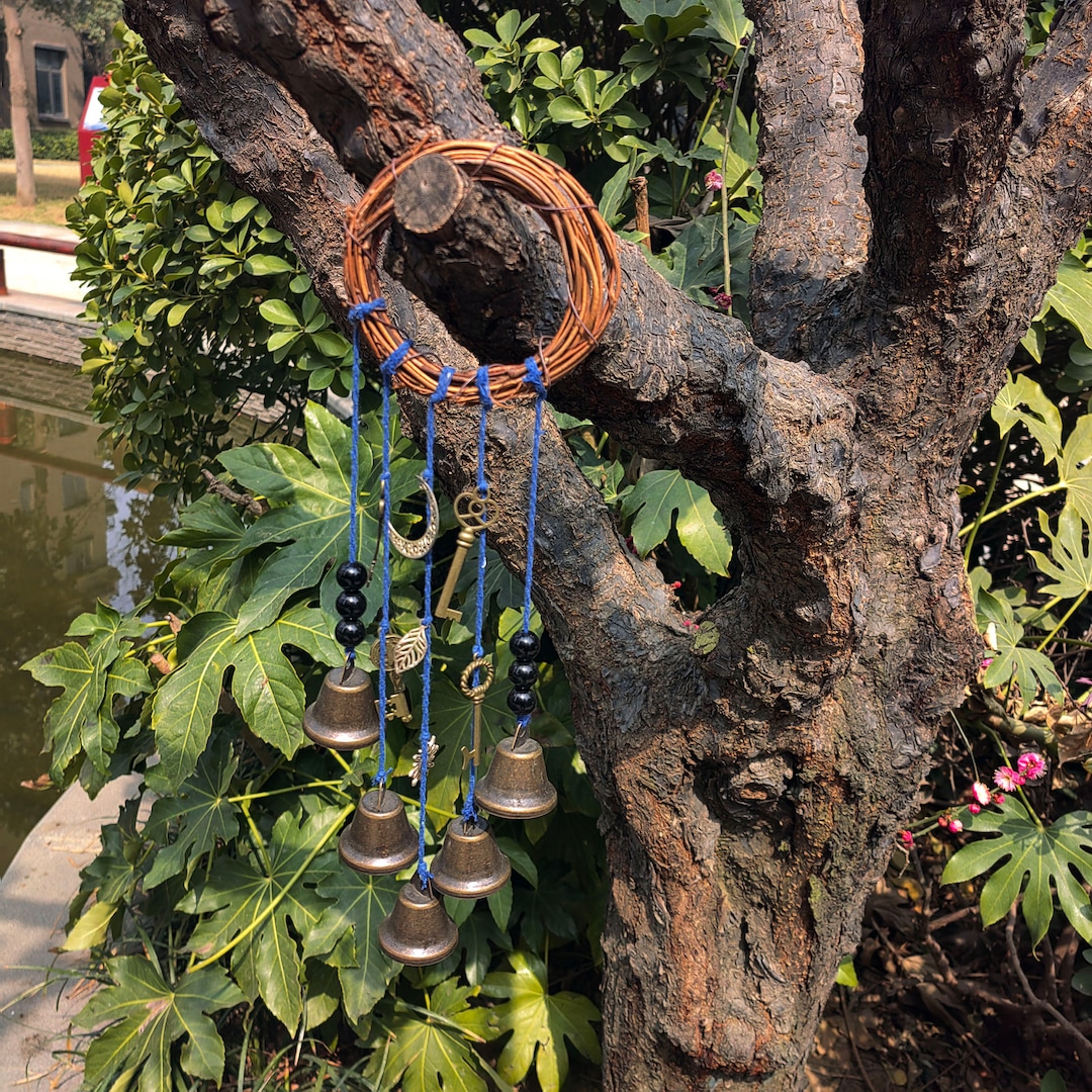 Protection Charm, Witch Decor, Bells for Door, Witches Protection Bells ...