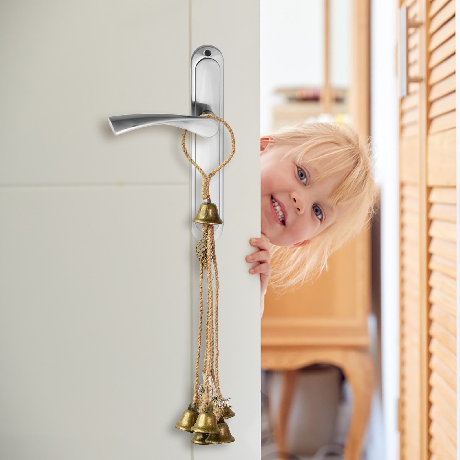 Witch's Protection Bells Doorknob Hanger Bells Magical - Etsy