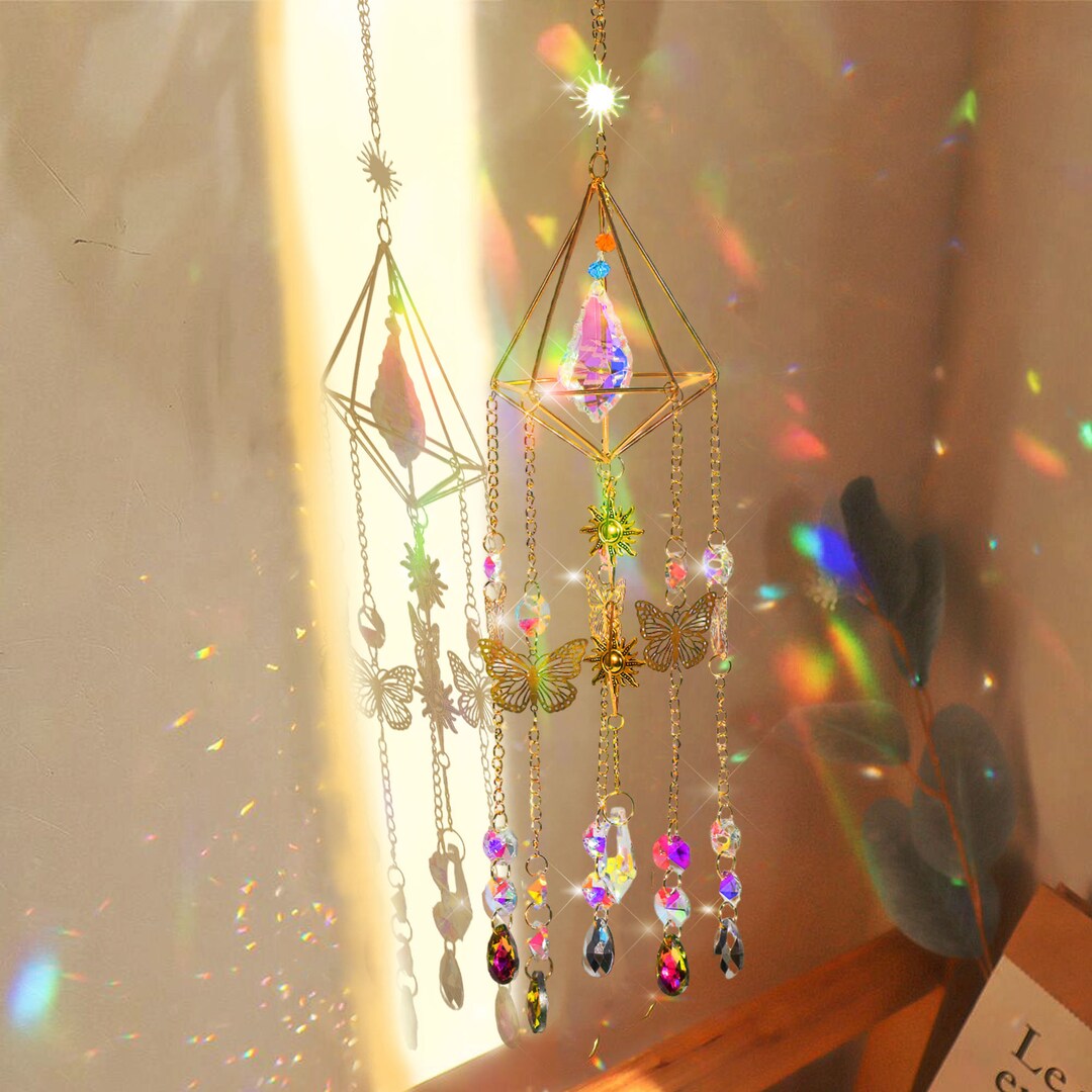 Sun Catcher for Windows Stained Glass, Window Suncatcher, Handmade ...