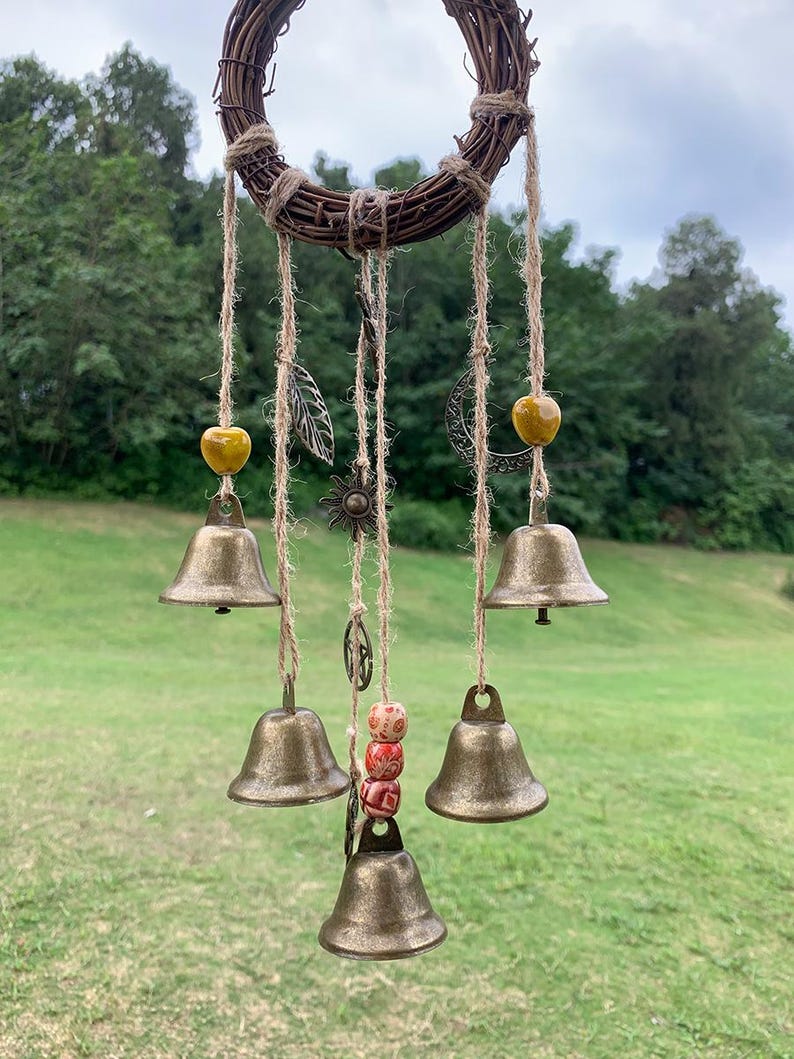 Kitchen Altar Decor, Rustic Bell, Witch Bells, Witchcraft Decor, Gifts ...