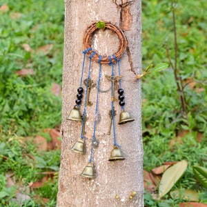 Protection Charm, Witch Decor, Bells for Door, Witches Protection Bells ...