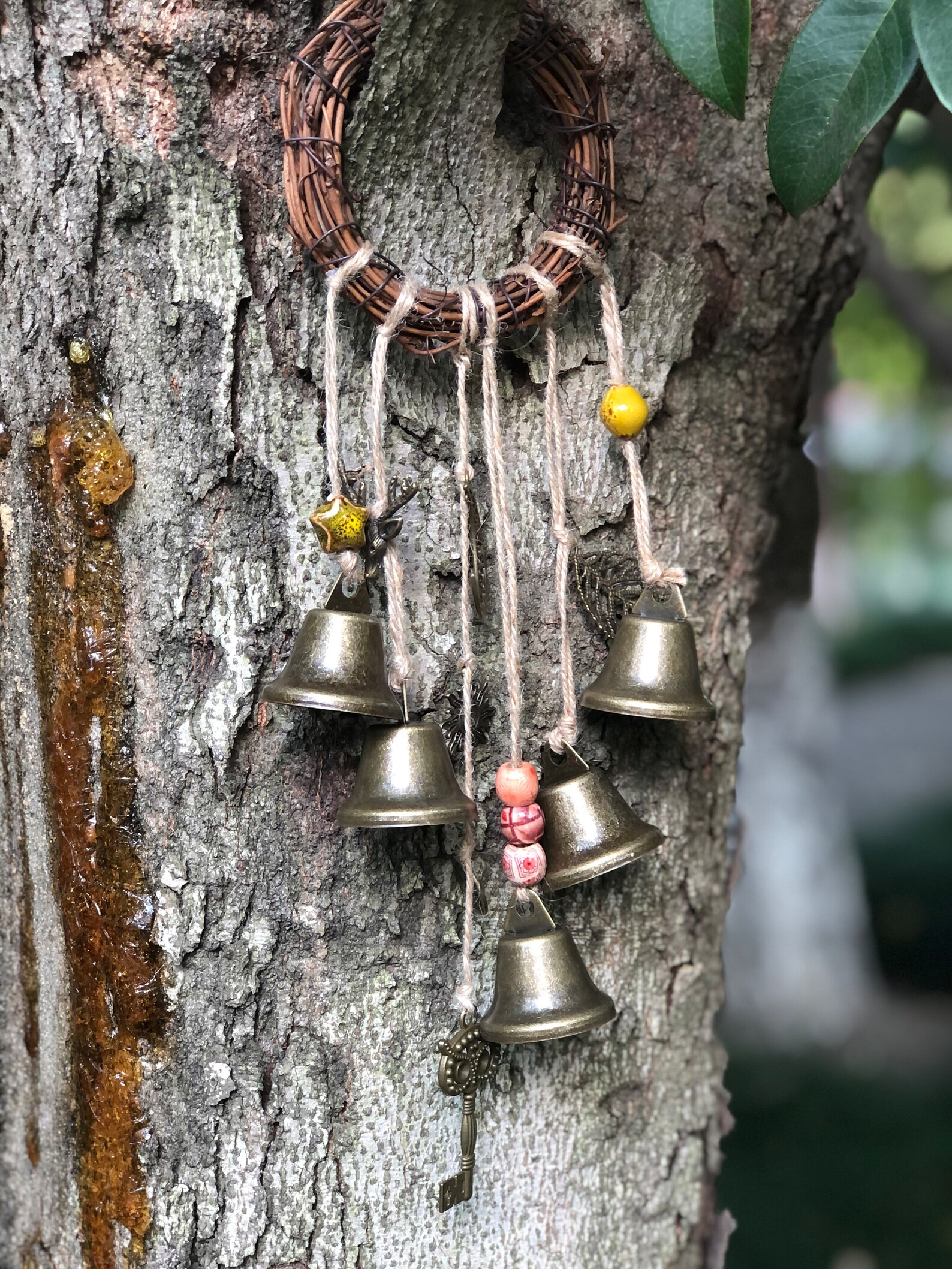 Kitchen Altar Decor, Rustic Bell, Witch Bells, Witchcraft Decor, Gifts ...