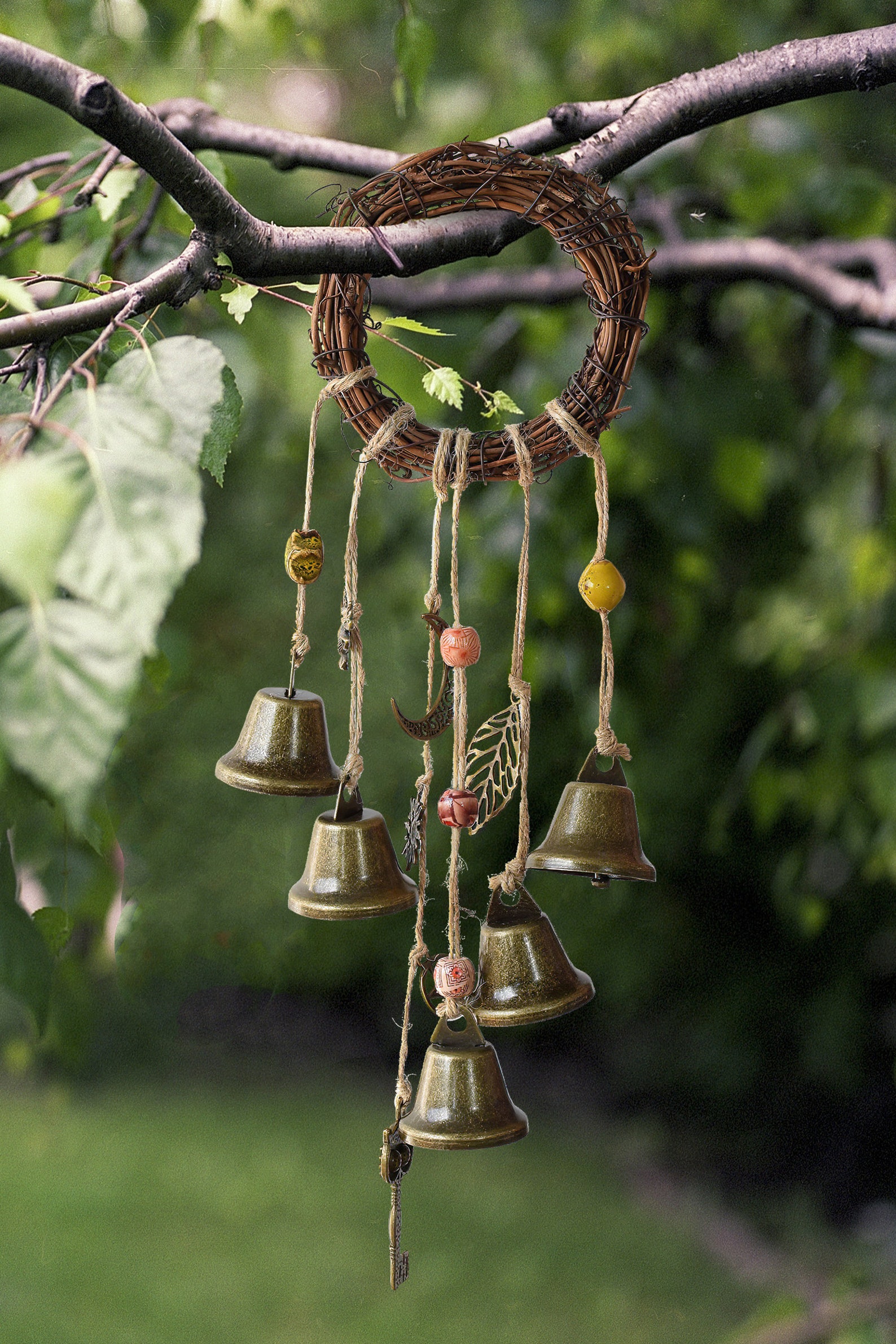 Kitchen Altar Decor, Rustic Bell, Witch Bells, Witchcraft Decor, Gifts ...