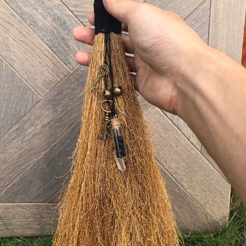 Witch Broom Altar Besom Pagan Protection Besom Wicca - Etsy