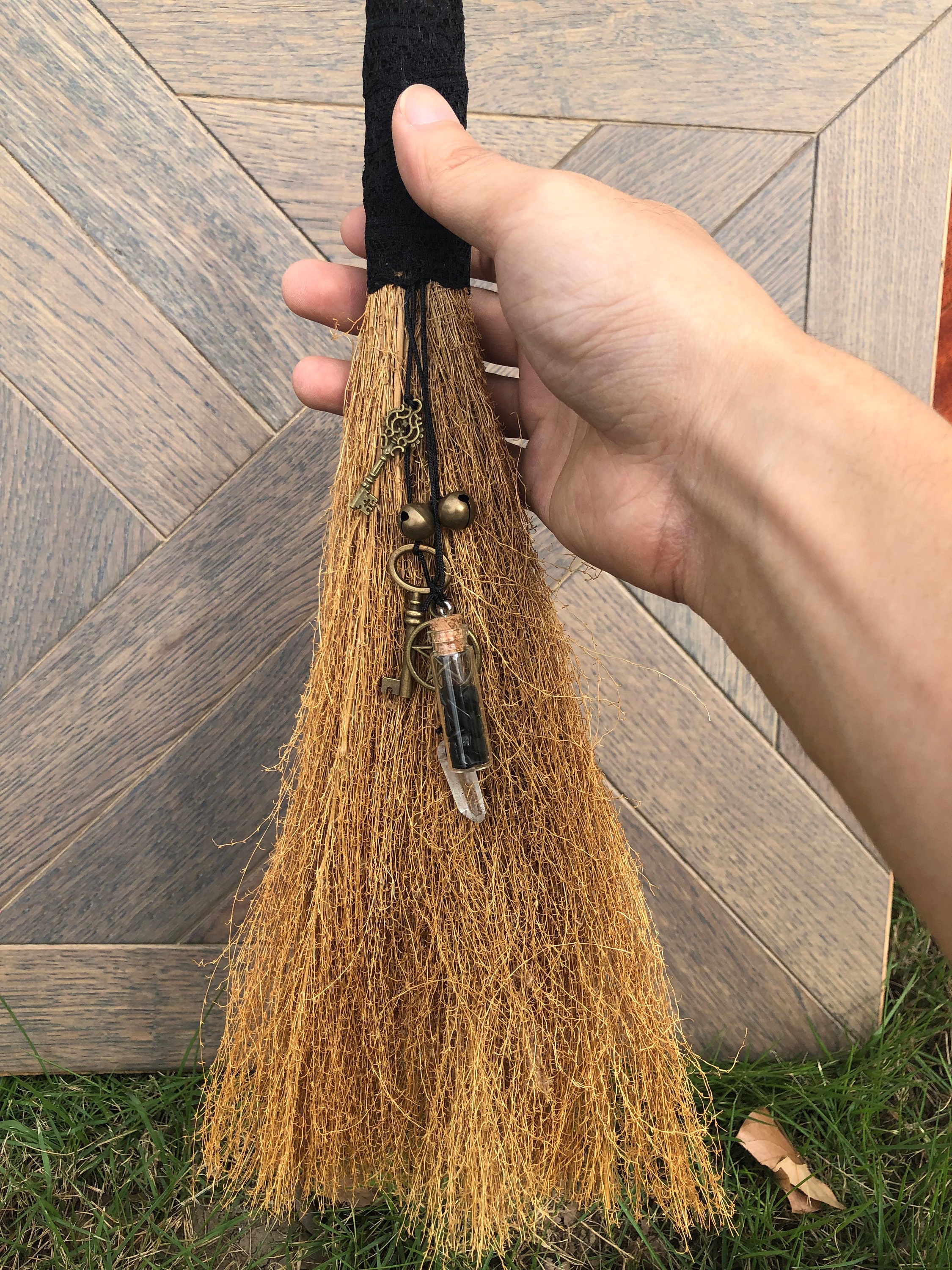 Witch Broom Altar Besom Pagan Protection Besom Wicca - Etsy