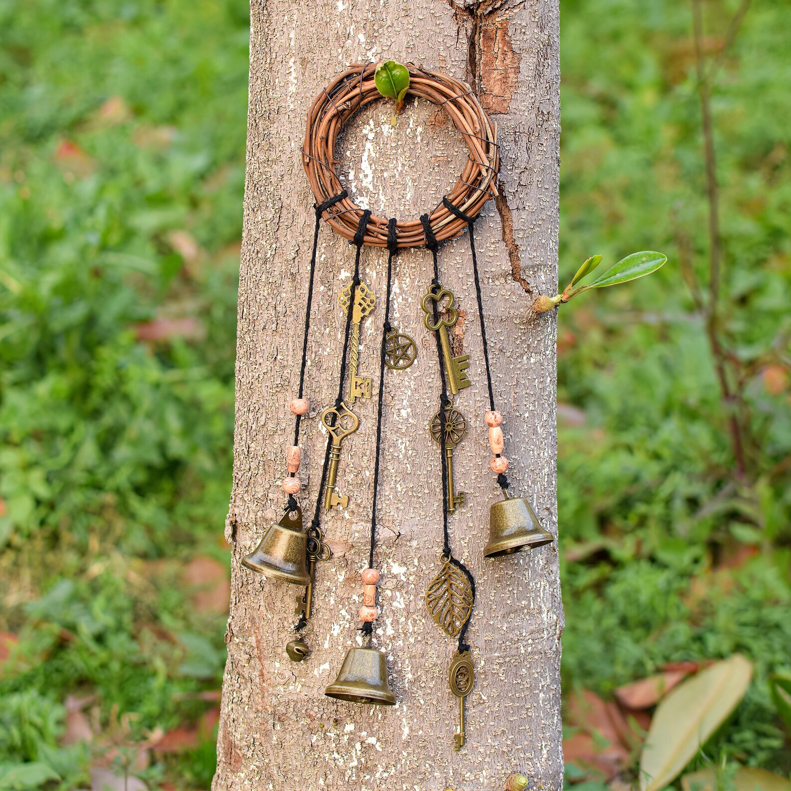 Witch Magic Bells for Door Hangers, Witch's Bells, Doorknob Hanger ...