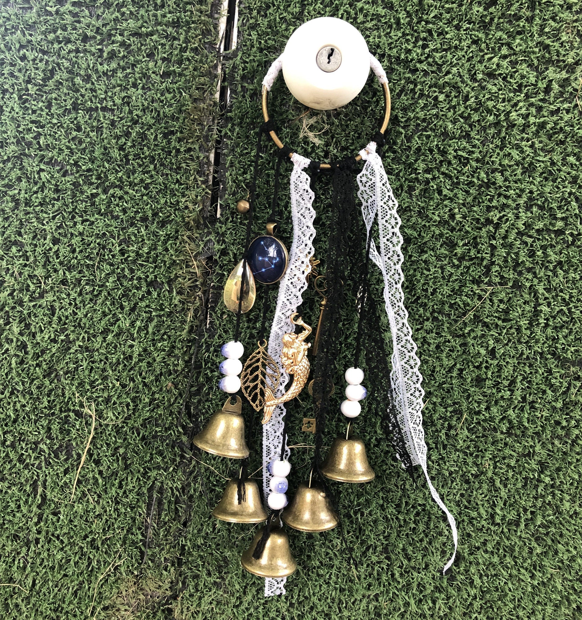 Vintage Gothic Witch Bells - Witch's Spiritual Bells - New Home Gift ...