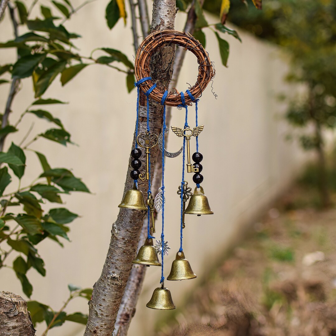 Protection Charm Witch Decor Bells for Door Witches - Etsy