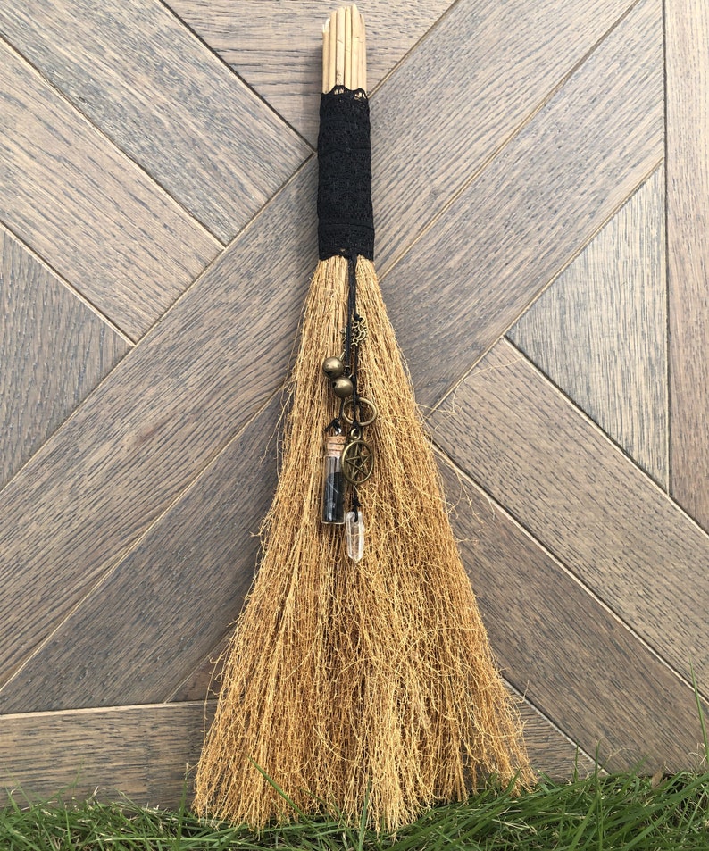 Witch Broom Altar Besom Pagan Protection Besom Wicca - Etsy